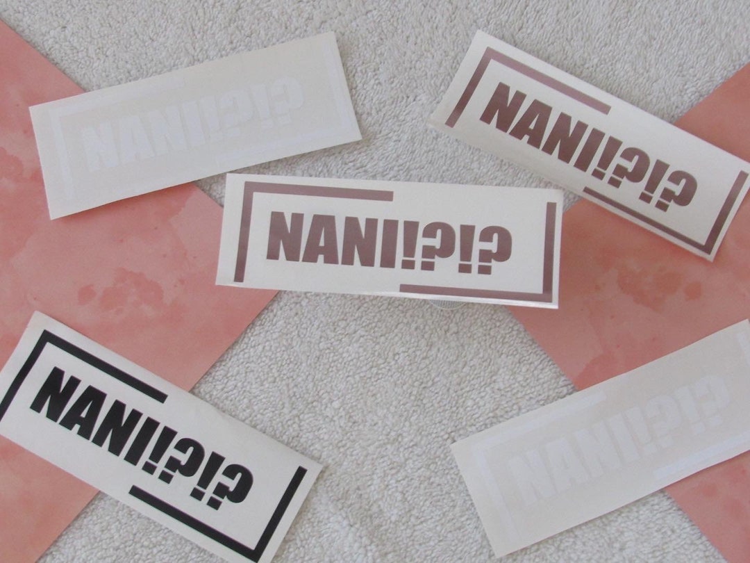 NANI Vinyl Decal - Handmade Car Window Slap (8x2.5) - Etsy