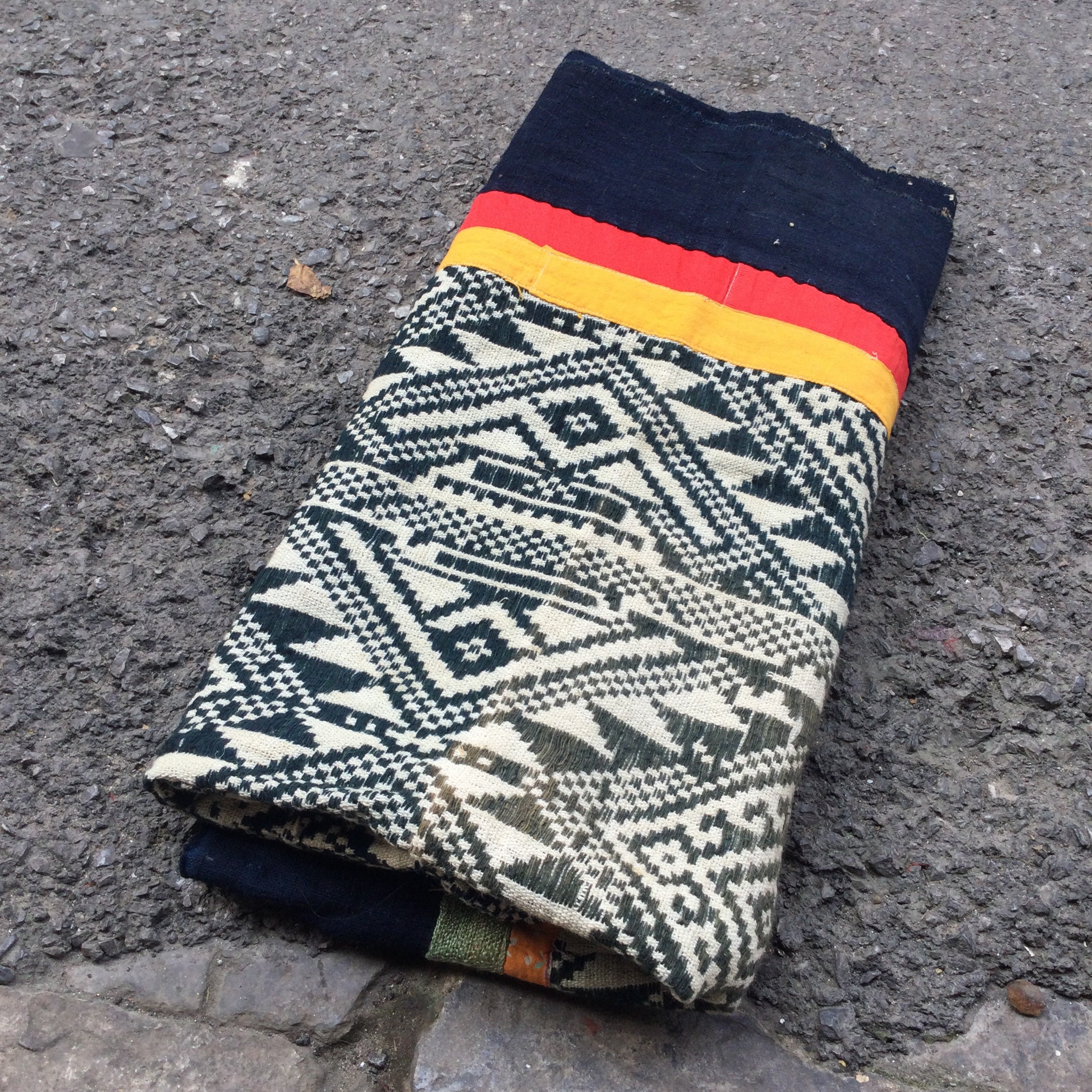 Vintage Vietnamese Tribal Hmong Blackthai Handwoven Cotton Blanket - Etsy