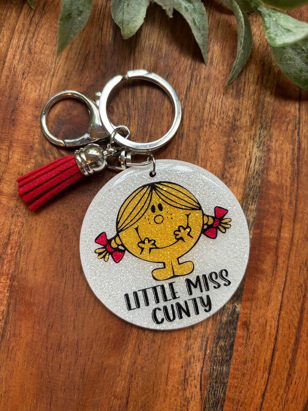 Little Miss Cunty Keyring - Etsy Australia