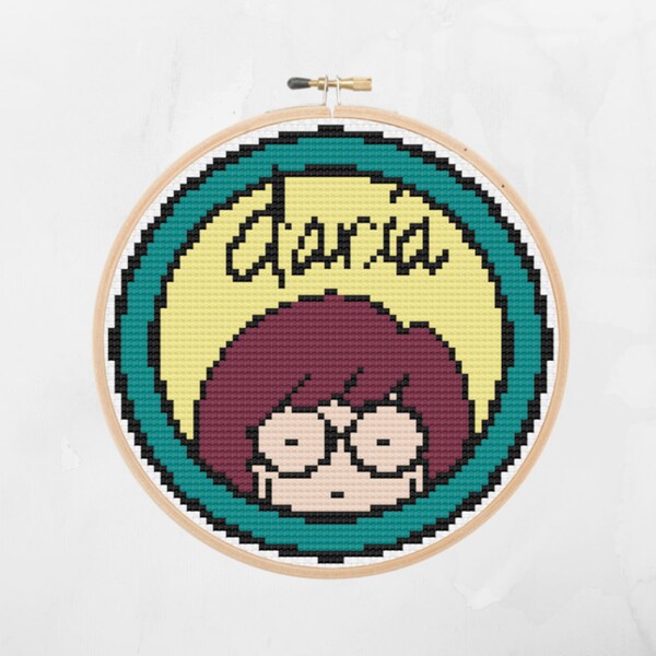 Daria Cross Stitch - Etsy