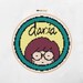 Daria Cross Stitch PDF Pattern DMC 90s TV Show - Etsy