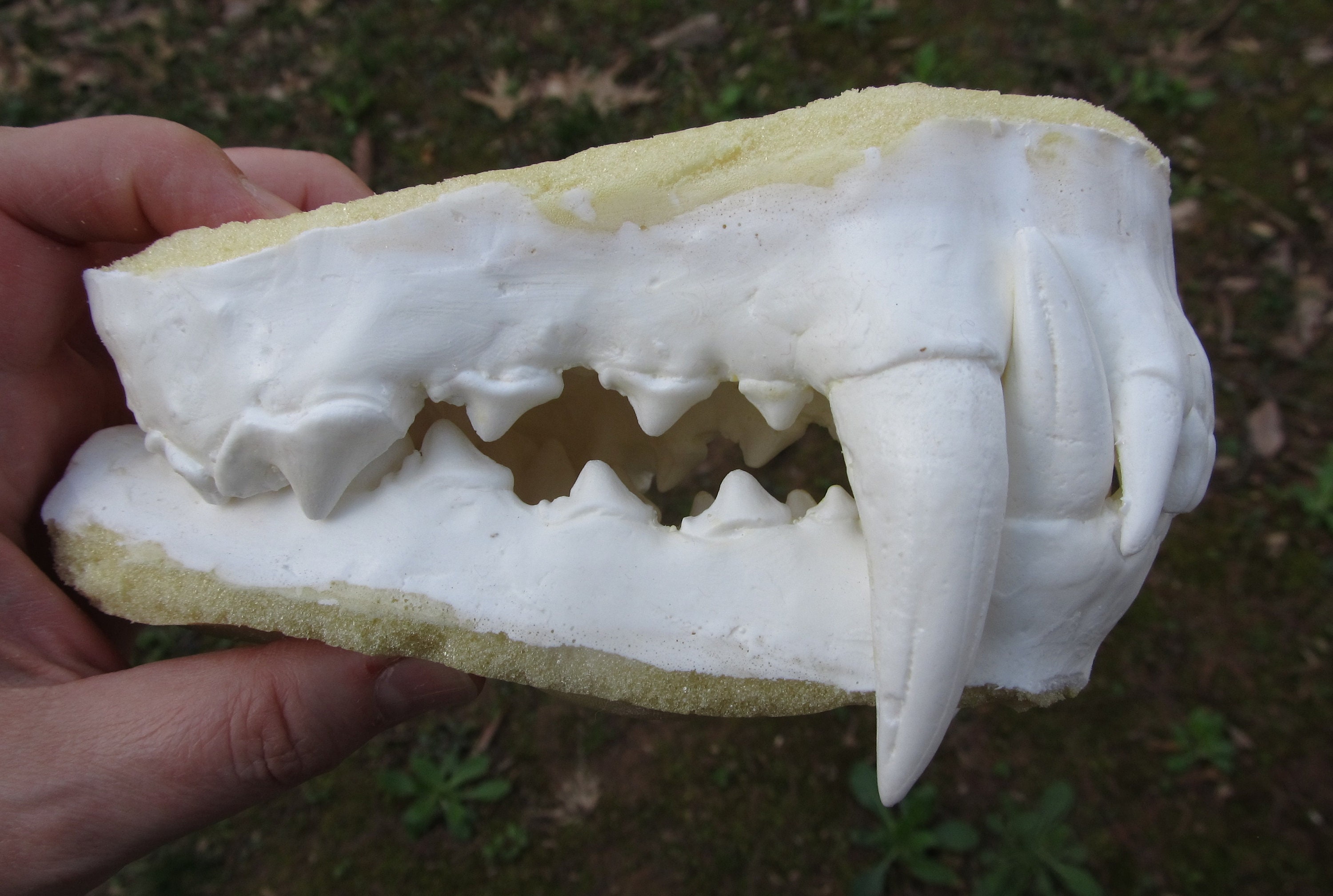 Werewolf Wolf Jaws Teeth Mask Costume Fursuit - Etsy