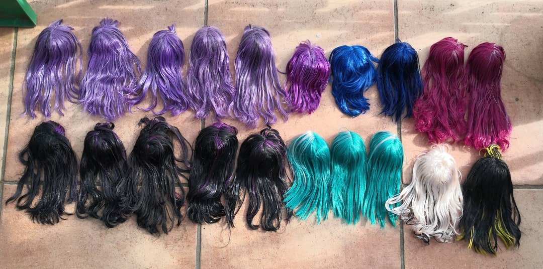 Create a Monster High Doll Parts Wigs 12 - Etsy