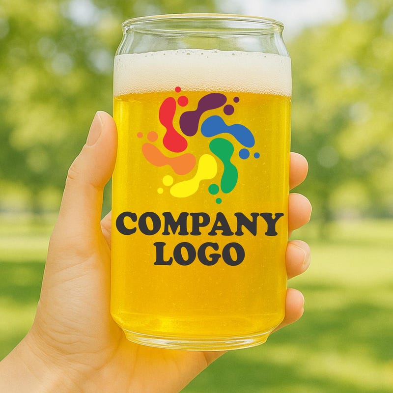Printed Can Glass Wedding - Etsy