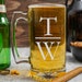 Oversized Beer Mug Set of 4, Monogrammed Beer Mug, Personalized ...