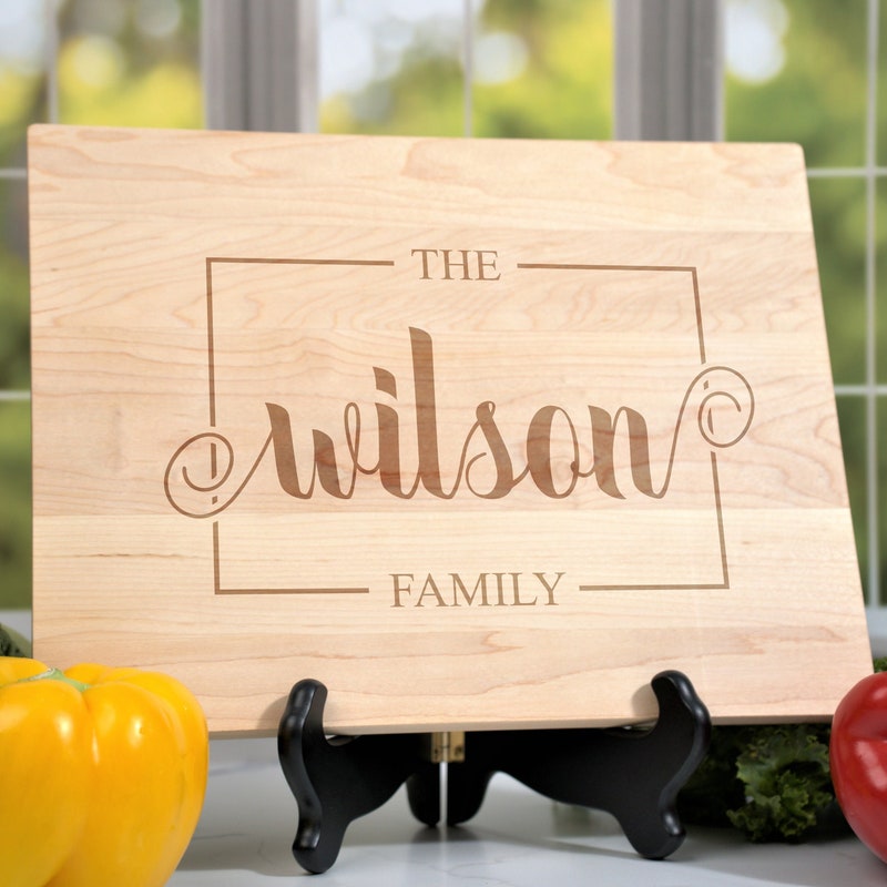 Monogram Cutting Board - Etsy