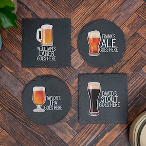 Beer Coaster, Your Drink Here Coaster, Great Gift for Guys and Beer ...