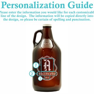 Engraved Growler, Personalized Beer Growler, 64 Oz Growler, Gifts for ...