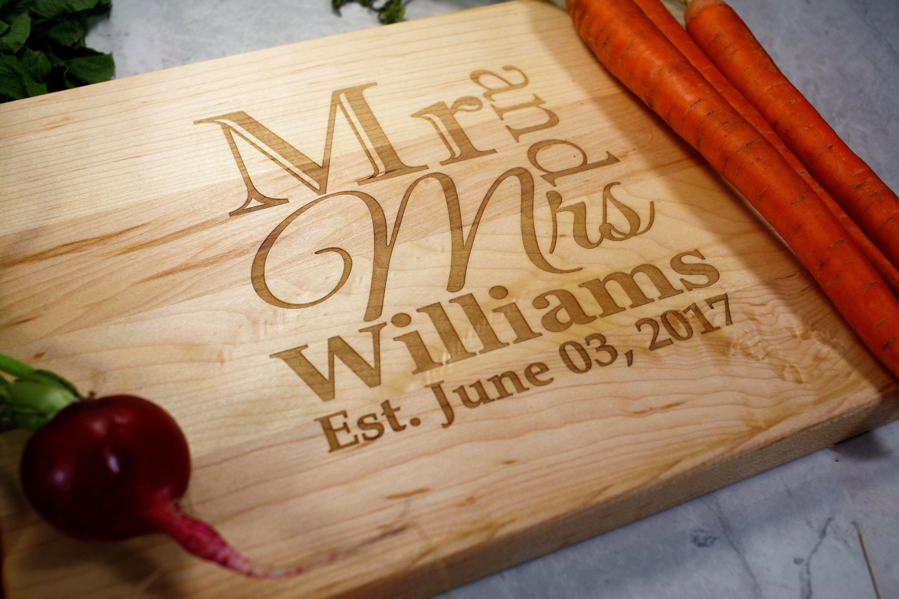 Personalized Wedding Gift Custom Laser Engraved Gift for - Etsy