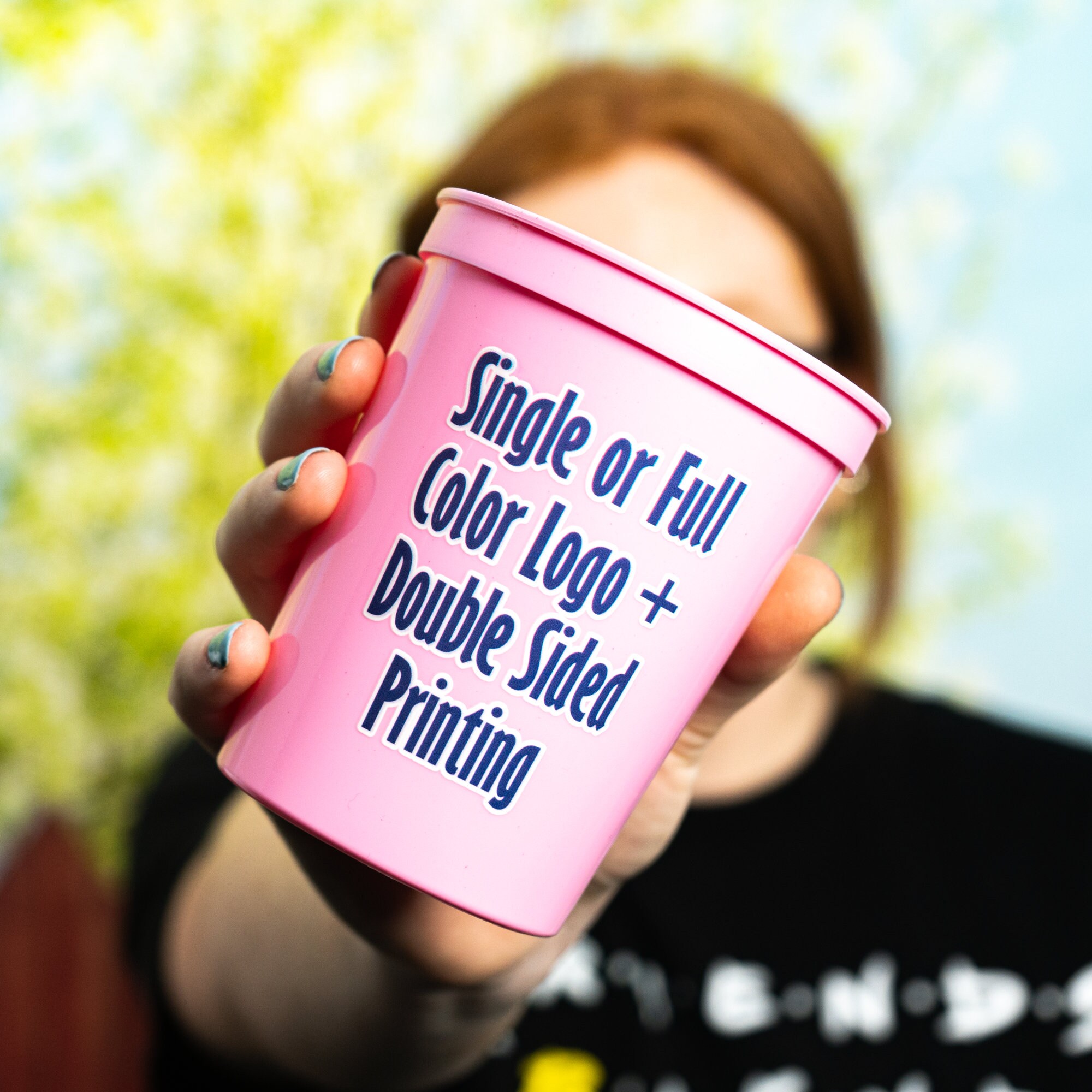 Full Color Promo Cups Perfect for Tradeshows, Giveaways, Open House ...
