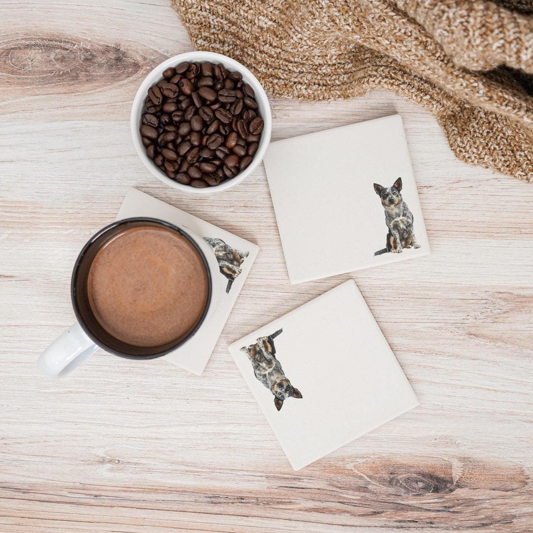 Australian Cattle Dog Coaster - 70 Breeds to Choose From, Gift for Dog ...
