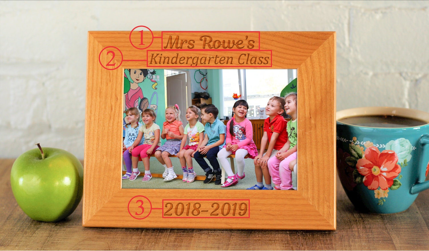 Teacher Gift Class Photo Frame Class Of Teacher | Etsy