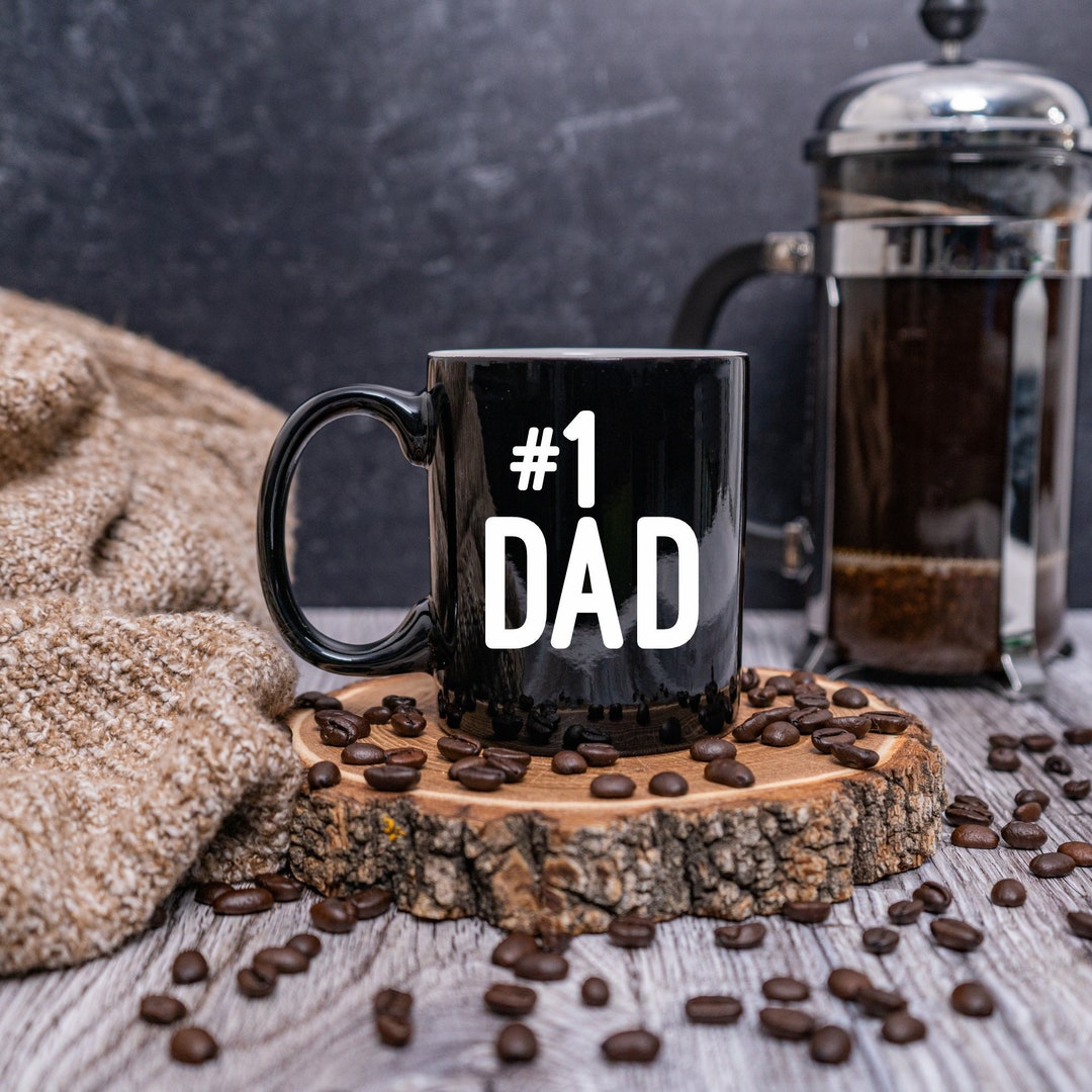 Number One Dad Coffee Mug, Personalized Mug, Father's Day Mug, Gift for ...
