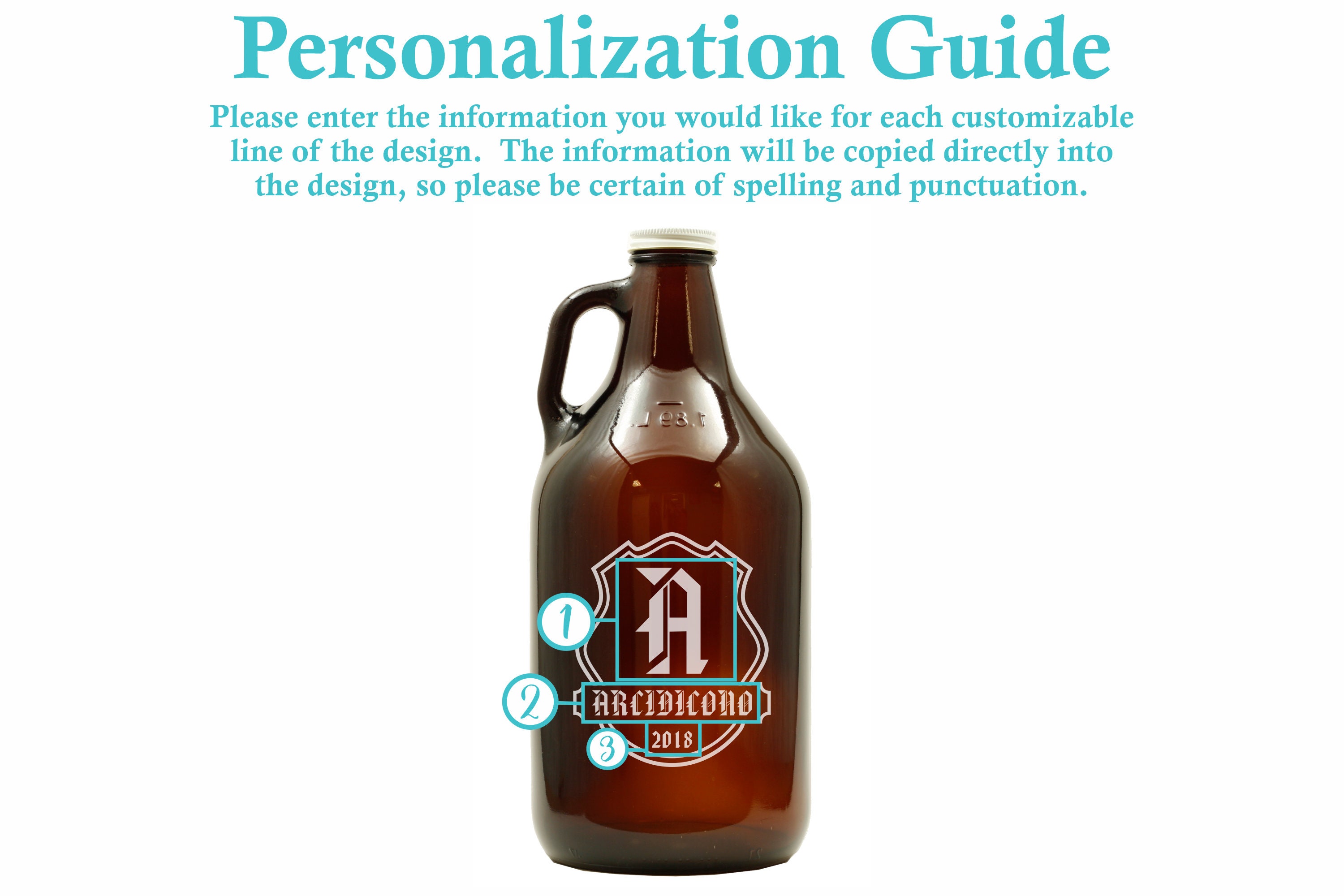 Personalized Beer Growler, Engraved Growler, Custom Beer Gifts, Beer ...