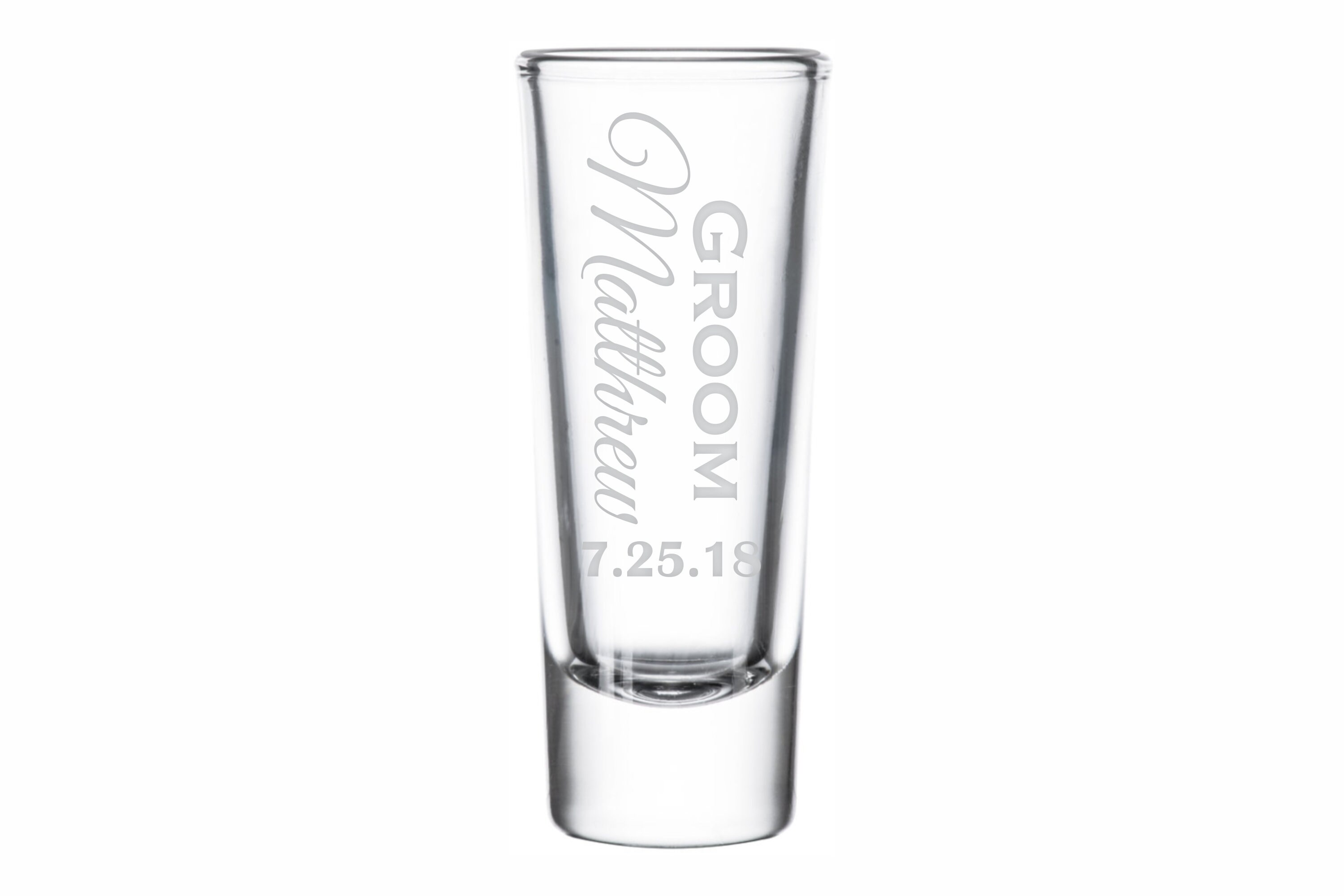 Personalized Shot Glasses Set of 8 Wedding Bridal Party - Etsy