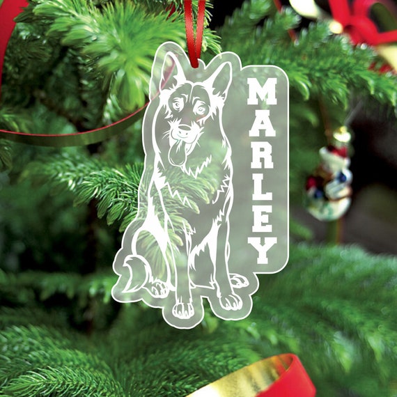 German Shepherd Ornament German Shepherd Christmas Tree - Etsy