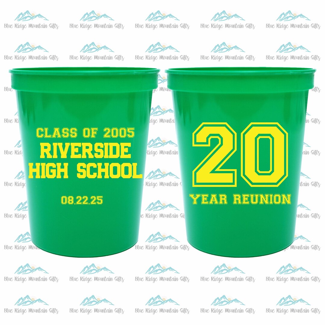 High School Reunion Gifts, Class of Reunion, 20 Year Reunion, Class ...