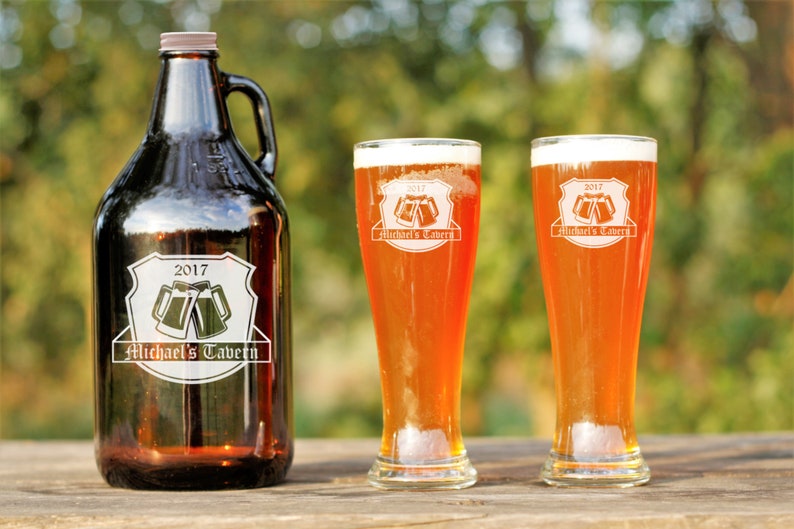 Engraved Growler Personalized Beer Growler 64 Oz Growler - Etsy