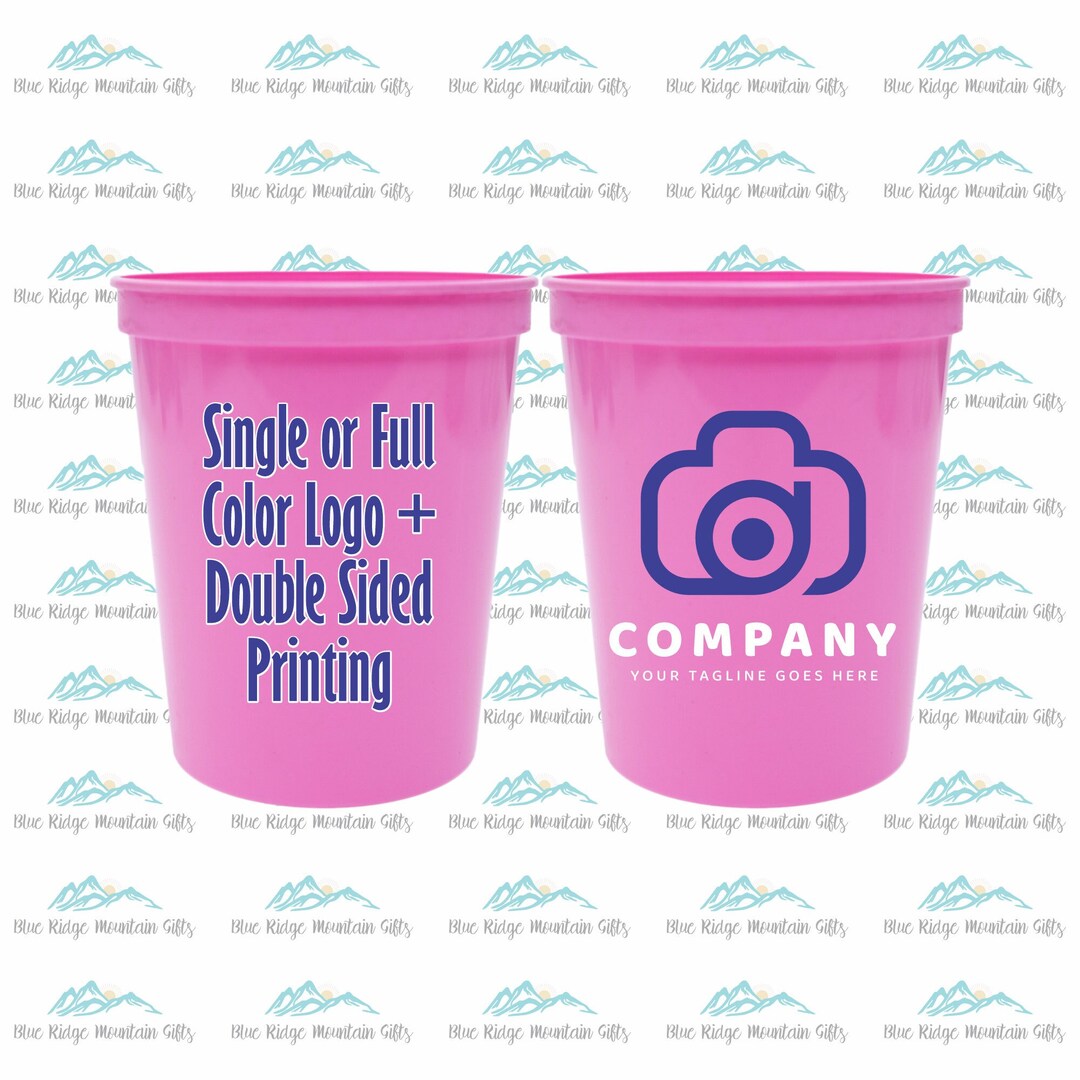 Full Color Promo Cups Perfect for Tradeshows, Giveaways, Open House ...