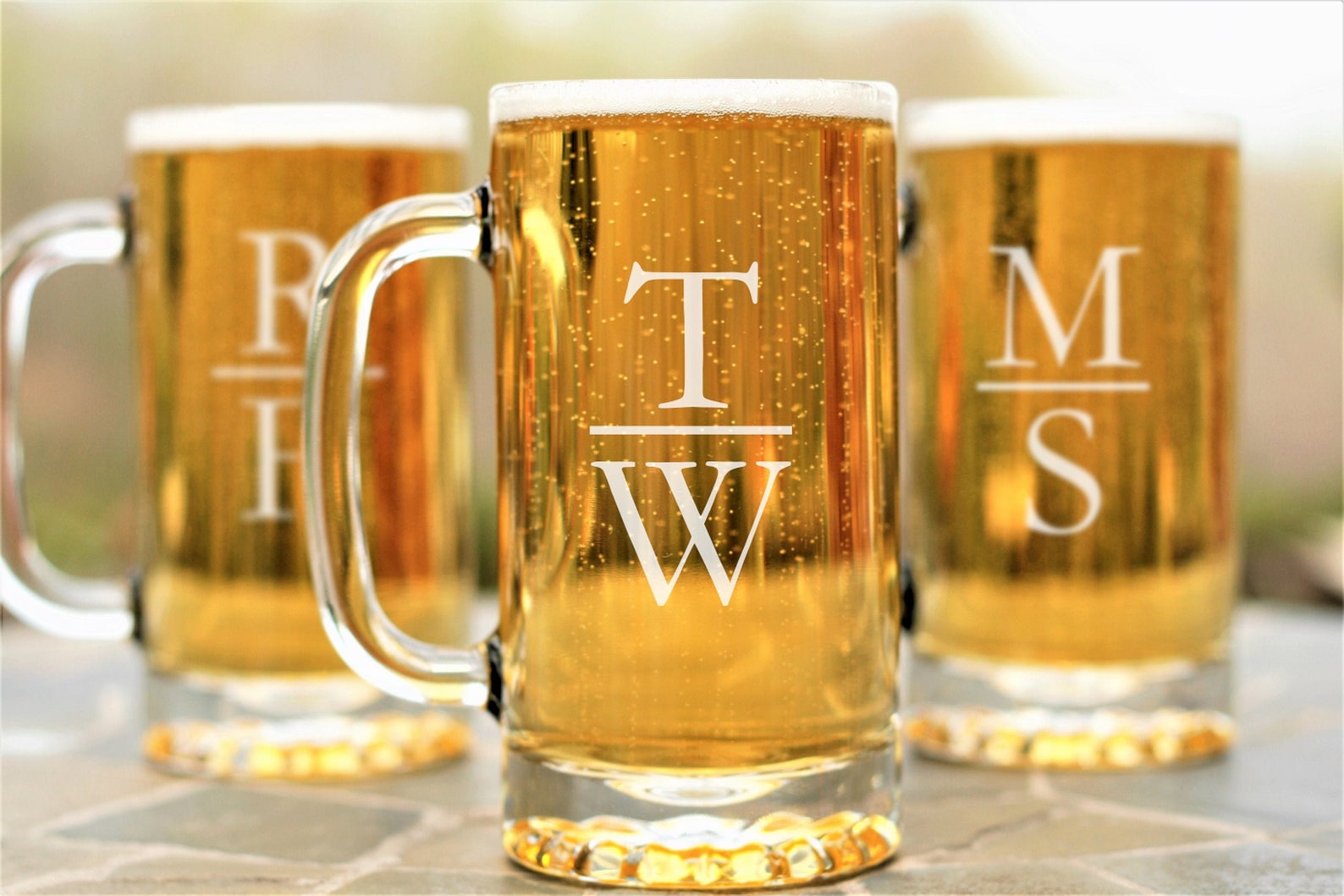 Personalized Mugs Set of 6 Custom Beer Mugs Boyfriend Gift - Etsy