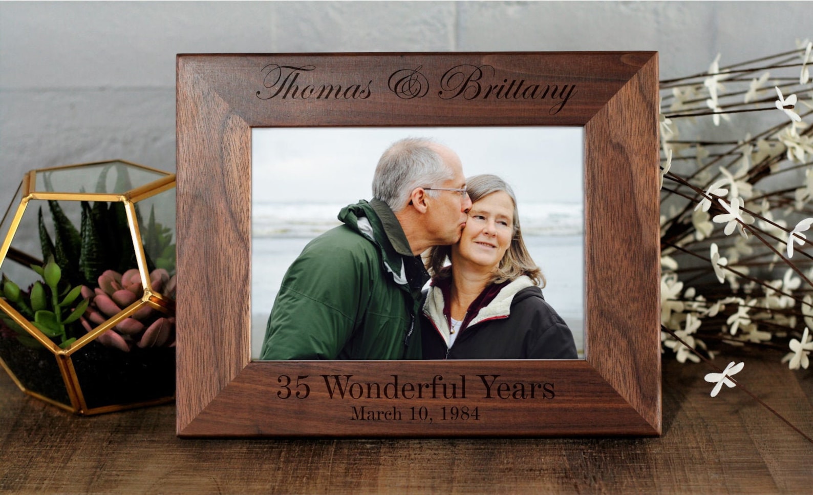 35th Anniversary, 35 Year Anniversary, Personalized Gift, Anniversary ...