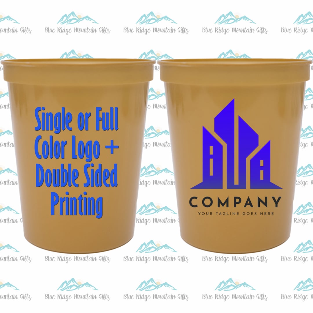 Full Color Logo Cups Perfect for Tradeshows, Giveaways, Open House ...