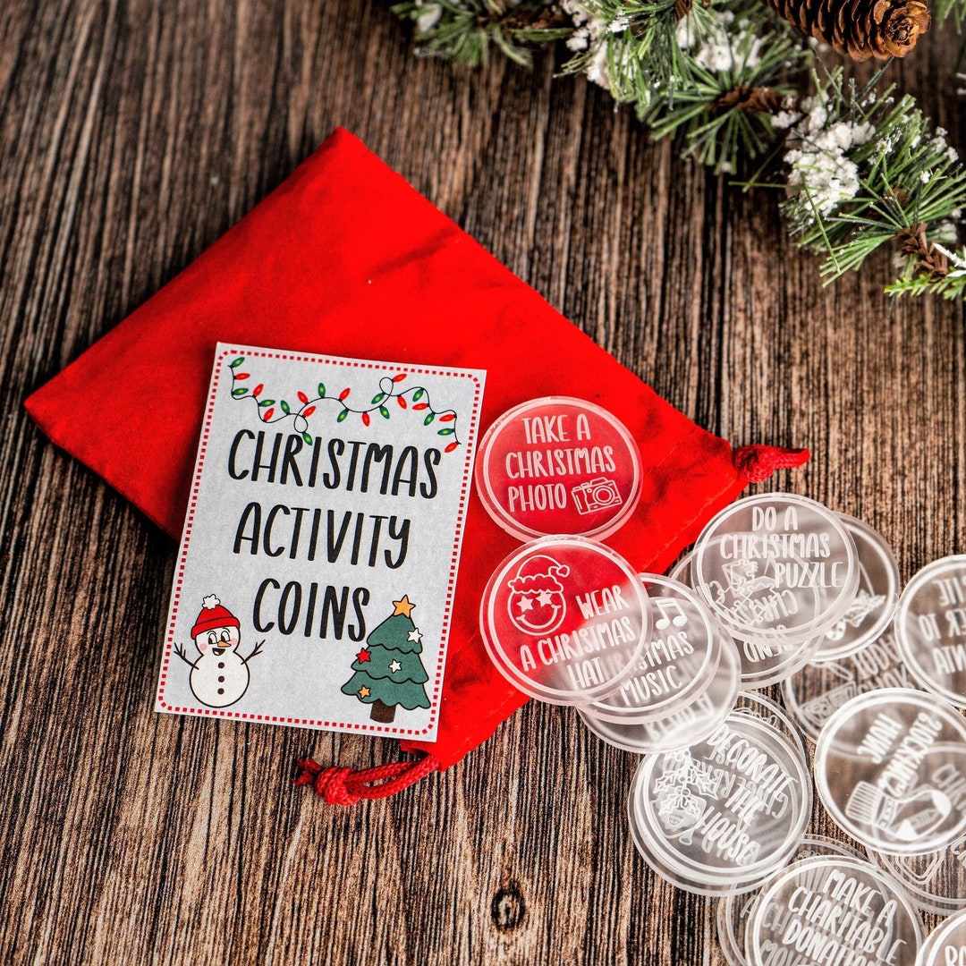 Christmas Advent Coins, Kids Christmas Activities, Advent Calendar ...
