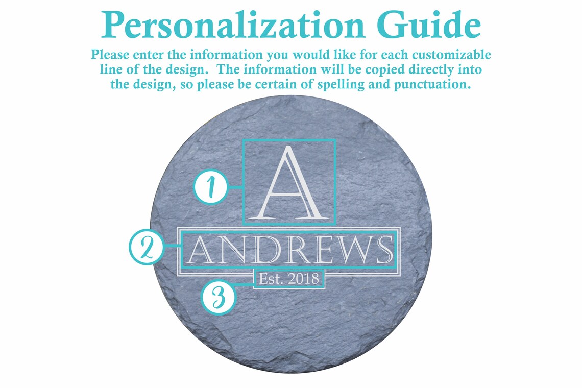 Personalized Drink Coasters Wedding Gift Table Coaster - Etsy