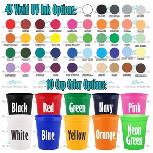 Full Color Promo Cups Perfect for Tradeshows, Giveaways, Open House ...