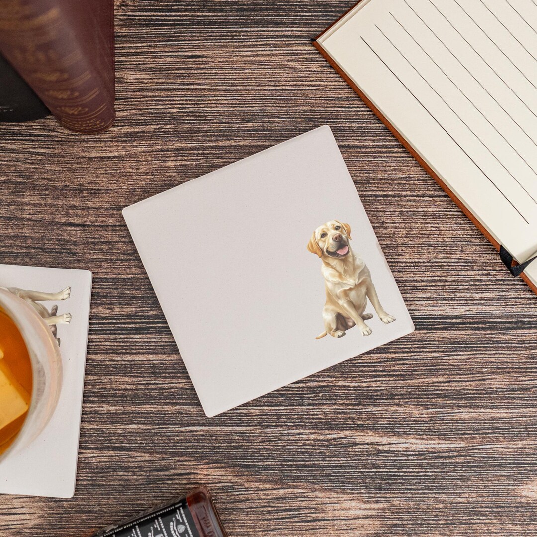 Labrador Retriever Coaster - 70 Breeds to Choose From, Gift for Dog ...