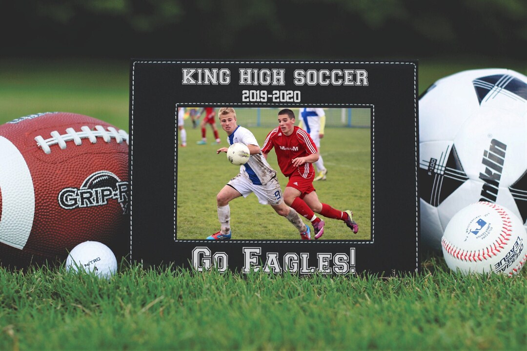 Soccer Gift, Team Photo Frame, Soccer Coach Gift, School Sports, Soccer ...