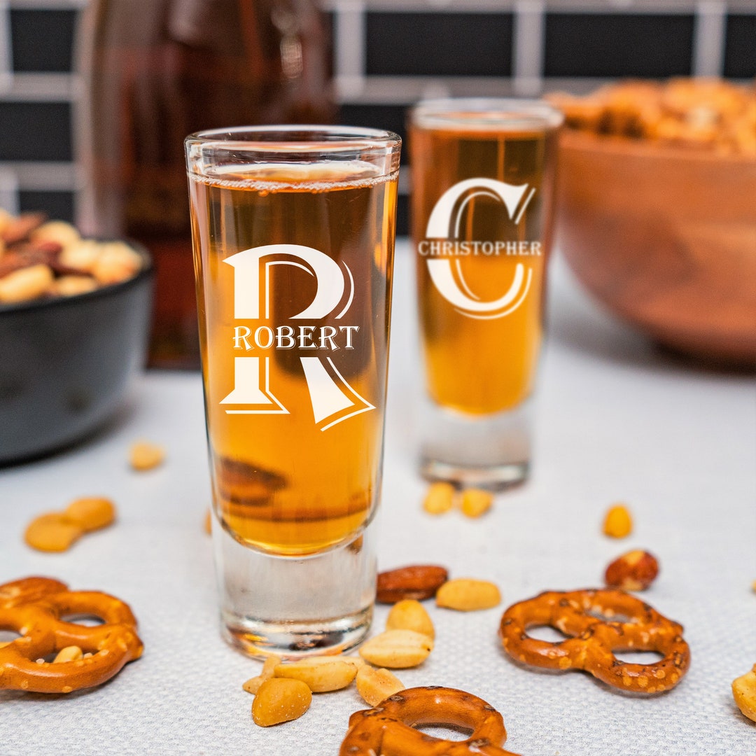 Personalized Shot Glasses Set of 6, Wedding, Wedding Party, Best Man ...