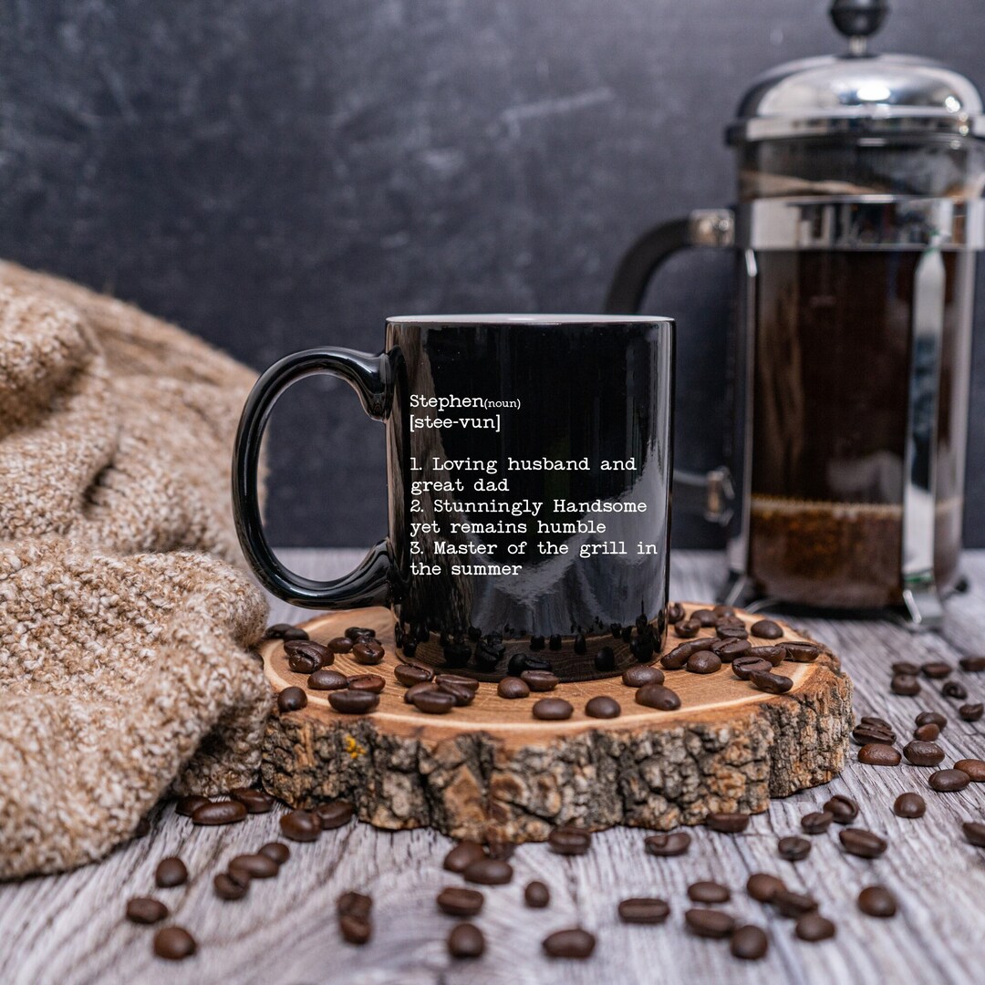Personalized Name Definition Mug, Personalize Name Coffee Mug With Custom Definition, Custom ...