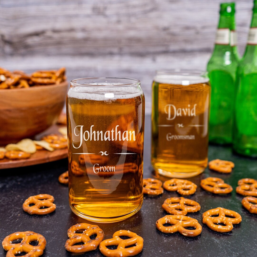 Groomsmen Glass Set of 4, Groomsmen Glasses, Groomsmen Proposal ...