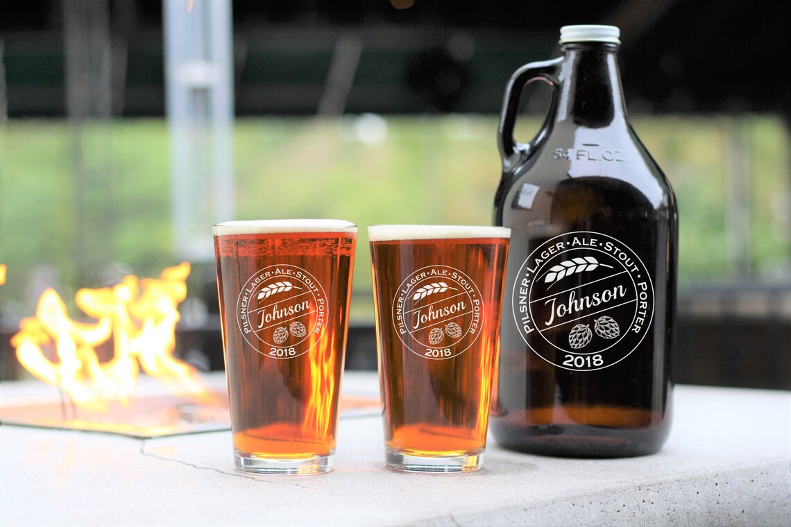 Personalized Beer Growler Engraved Growler Custom Beer - Etsy