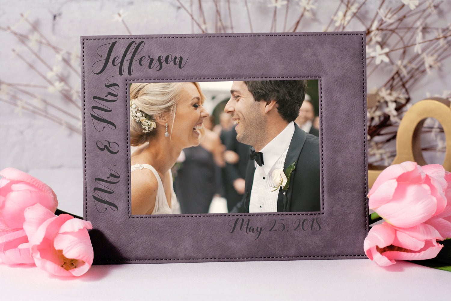 Wedding Photo Frame Wedding Gift Custom Picture Frame Gifts | Etsy