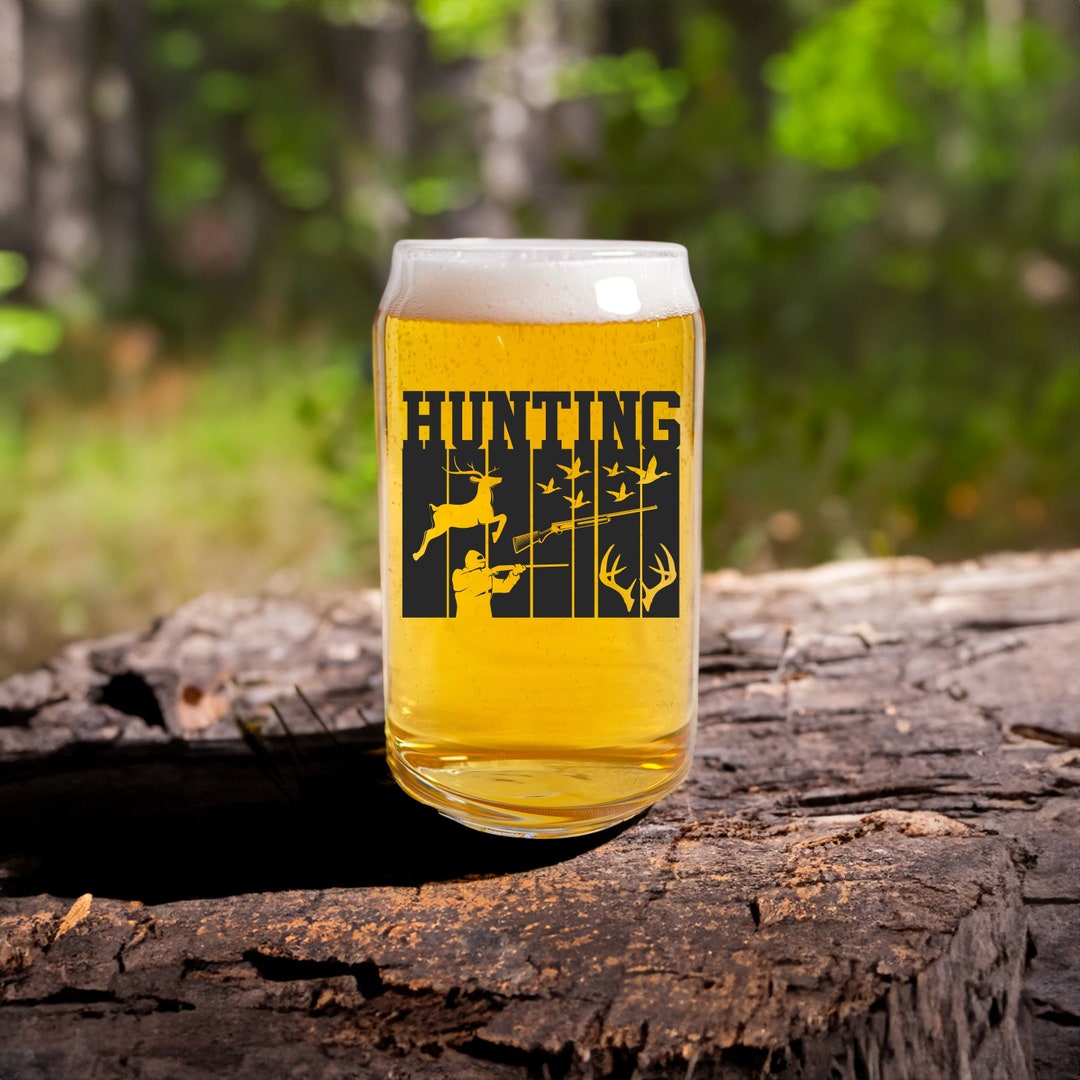 Unique Hunting Glassware, Gifts for Dad, Hunting Giftware, Gift for Him ...
