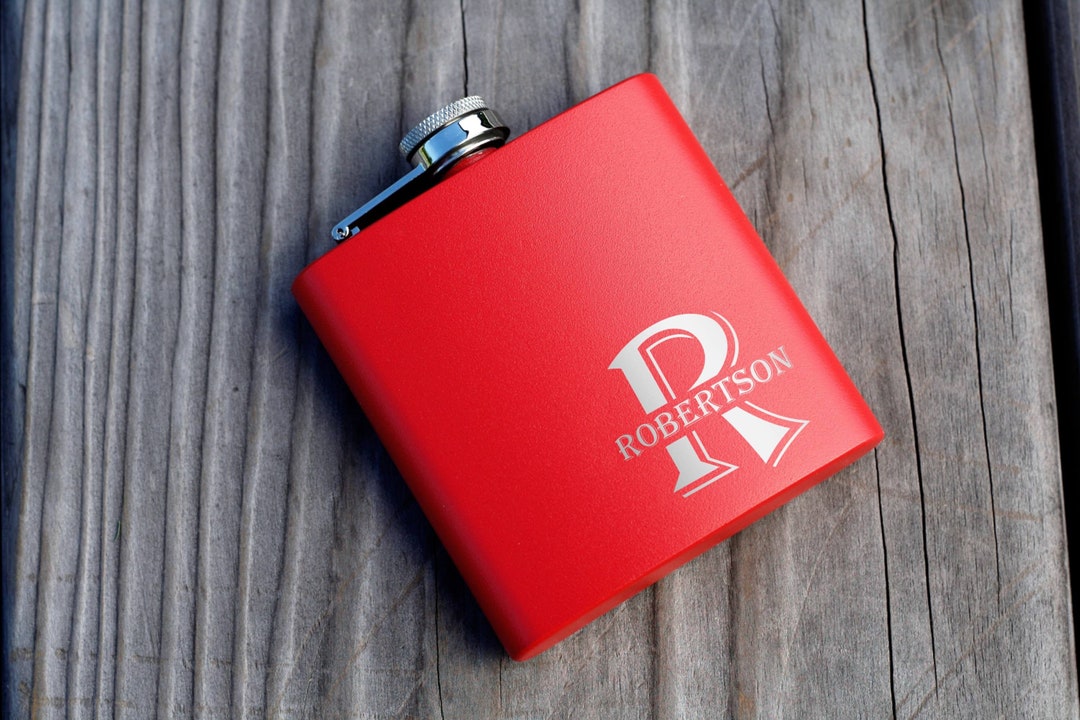 Groomsmen Flask, Flask for Men, Personalized Flask, Custom Flask ...