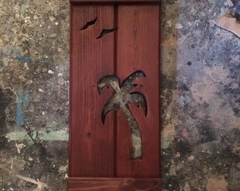 Palm Tree Shutters | Etsy