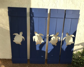 Coastal Exterior Shutters - Etsy