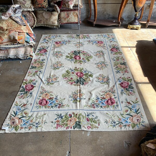 Needlepoint Rug - Etsy