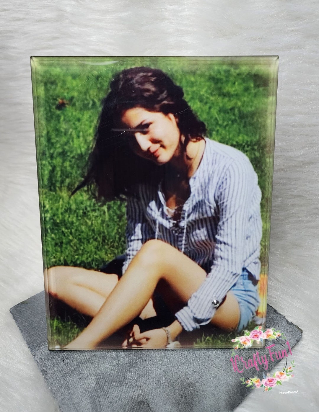 Glass Photo Photo on Glass Glass Picture Frame Glass - Etsy