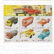 Printable Matchbox Vintage Cars for Kids Children Scrapbook Junk ...