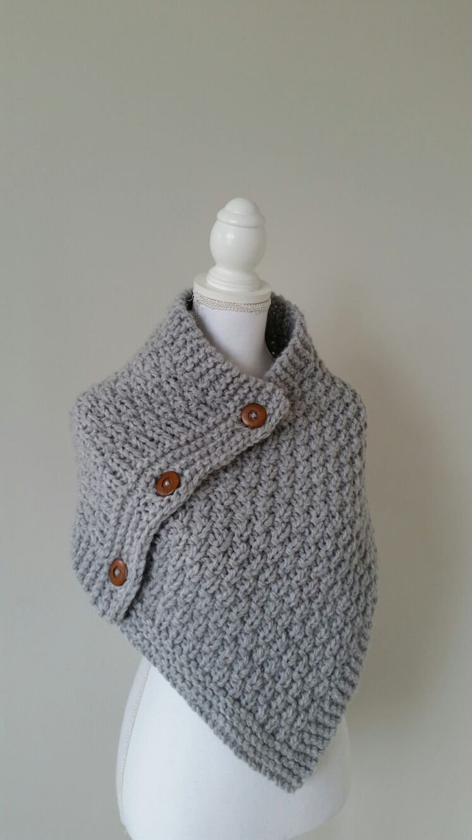 PDF Knitting Pattern, File, Poncho Shawl, Woman Teases Knitted Hand ...