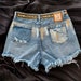 Unique Hand-painted Denim Shorts,trendy Designs for Fashion Lovers - Etsy
