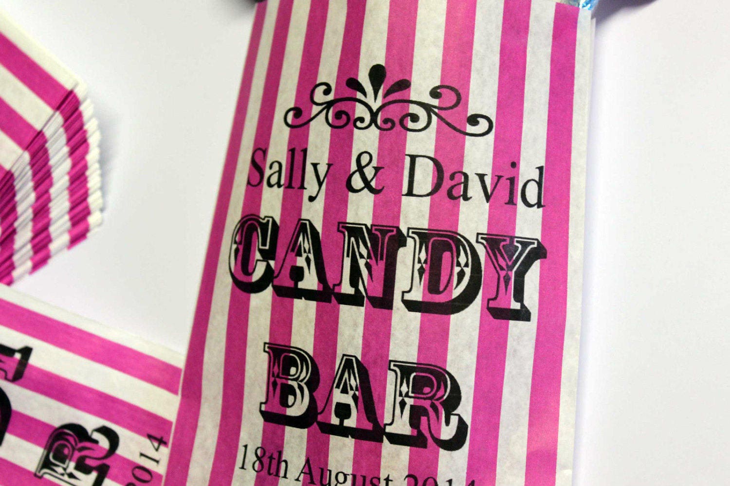 Personalised Sweet Bags for Your Wedding Candy Bar Sweet - Etsy UK