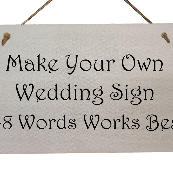Funny Wedding Sign - Etsy