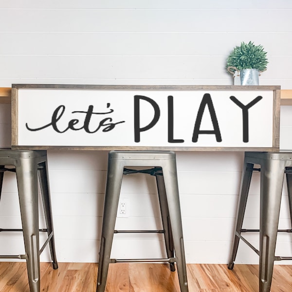 Play Sign for Playroom - Etsy