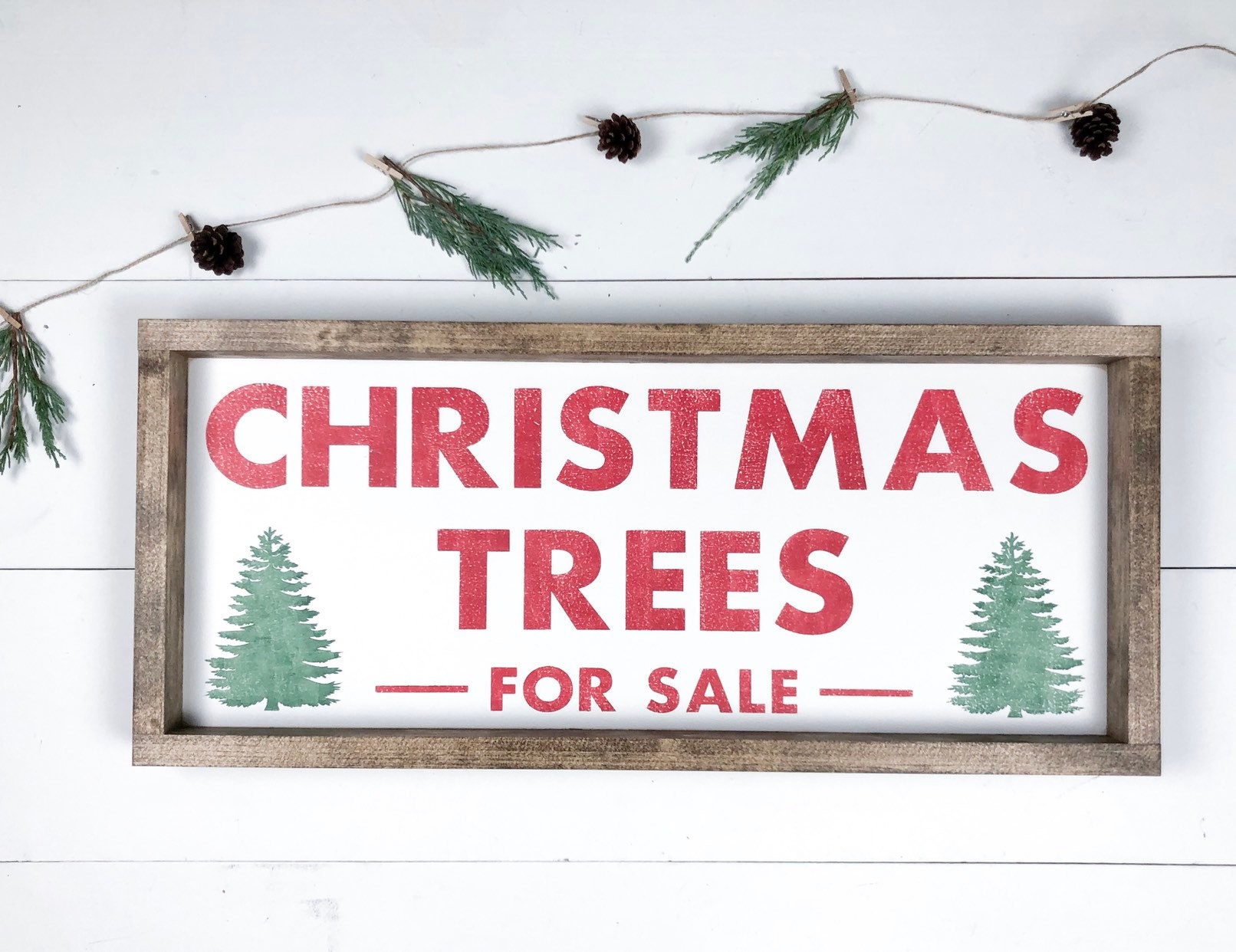 Christmas Trees for Sale Sign Wood Sign - Etsy Canada