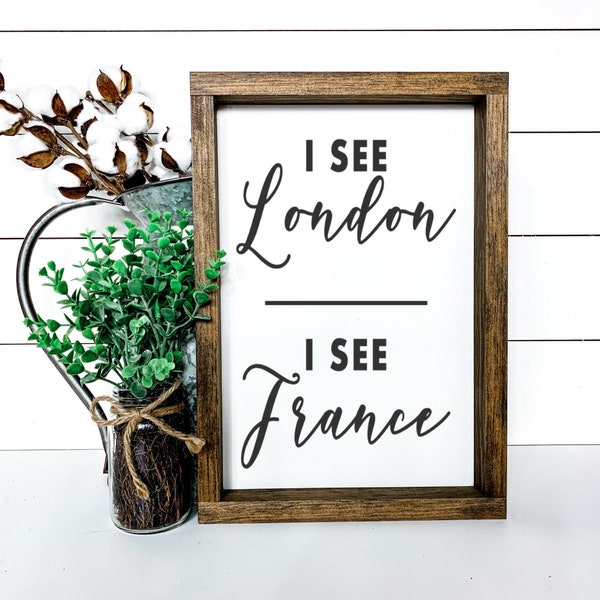 I See London I See France - Etsy